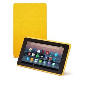 Amazon | Tablets & Accessories | Amazon Fire 7 Tablet Case Red Yellow ...